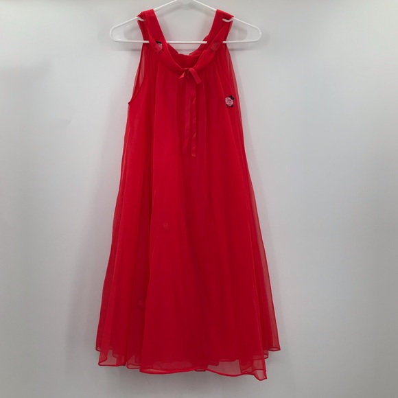 Vintage | Intimates & Sleepwear | Vintage Radcliffe Red Sleeveless ...